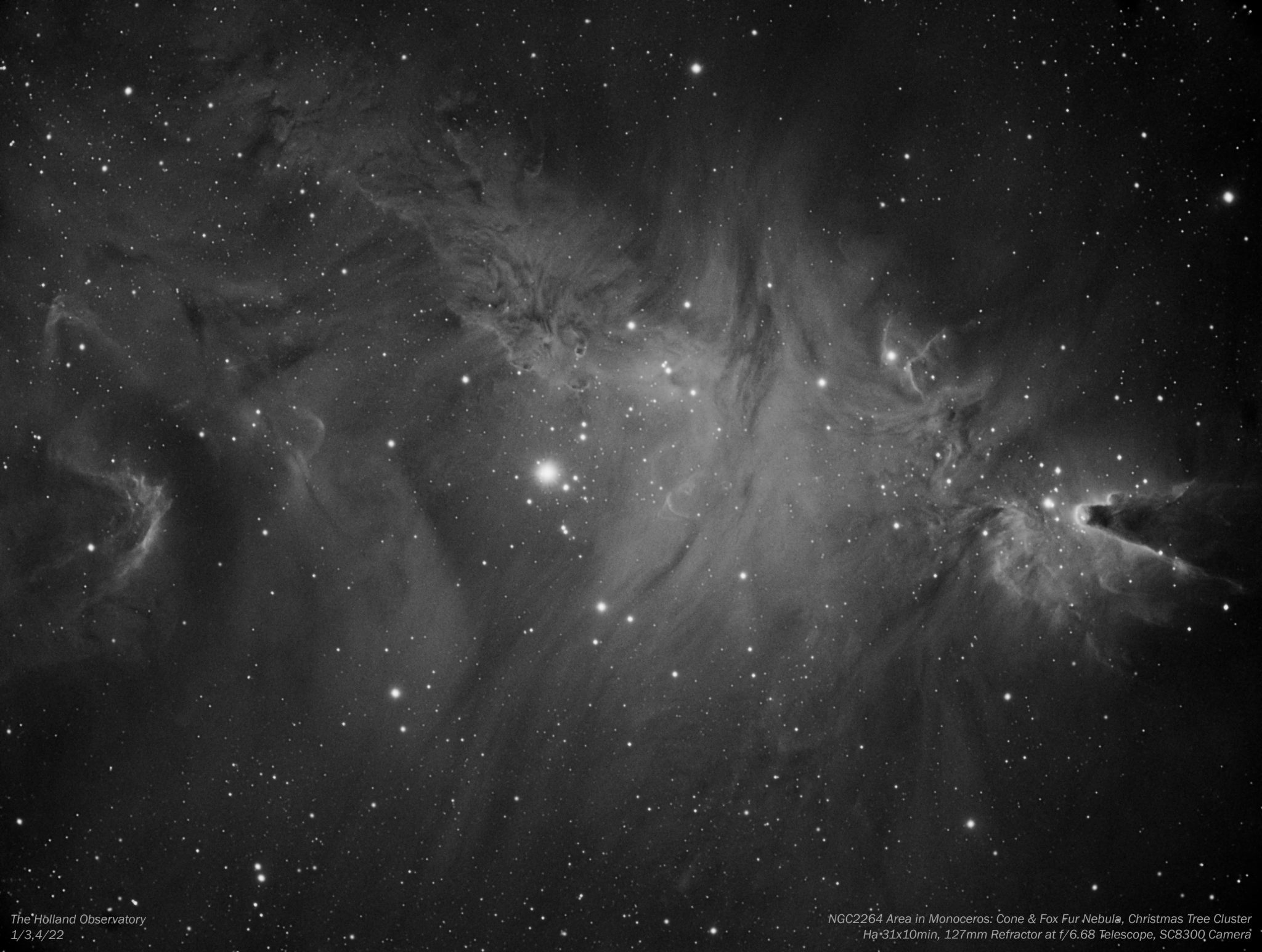 Emission Nebulae – Hydrogen Alpha | The Holland Observatory