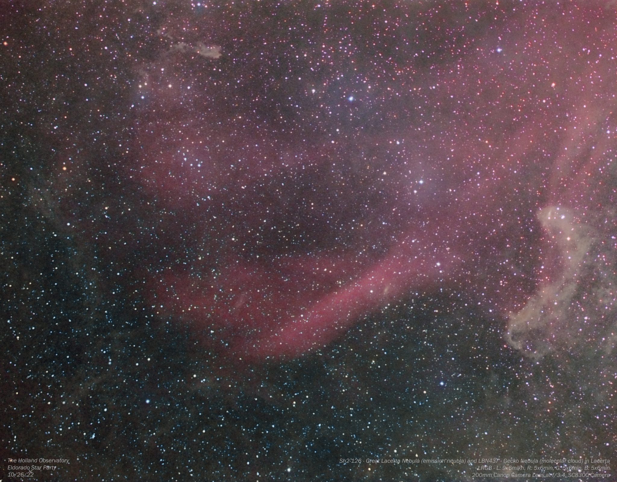 Emission Nebulae – LRGB | The Holland Observatory