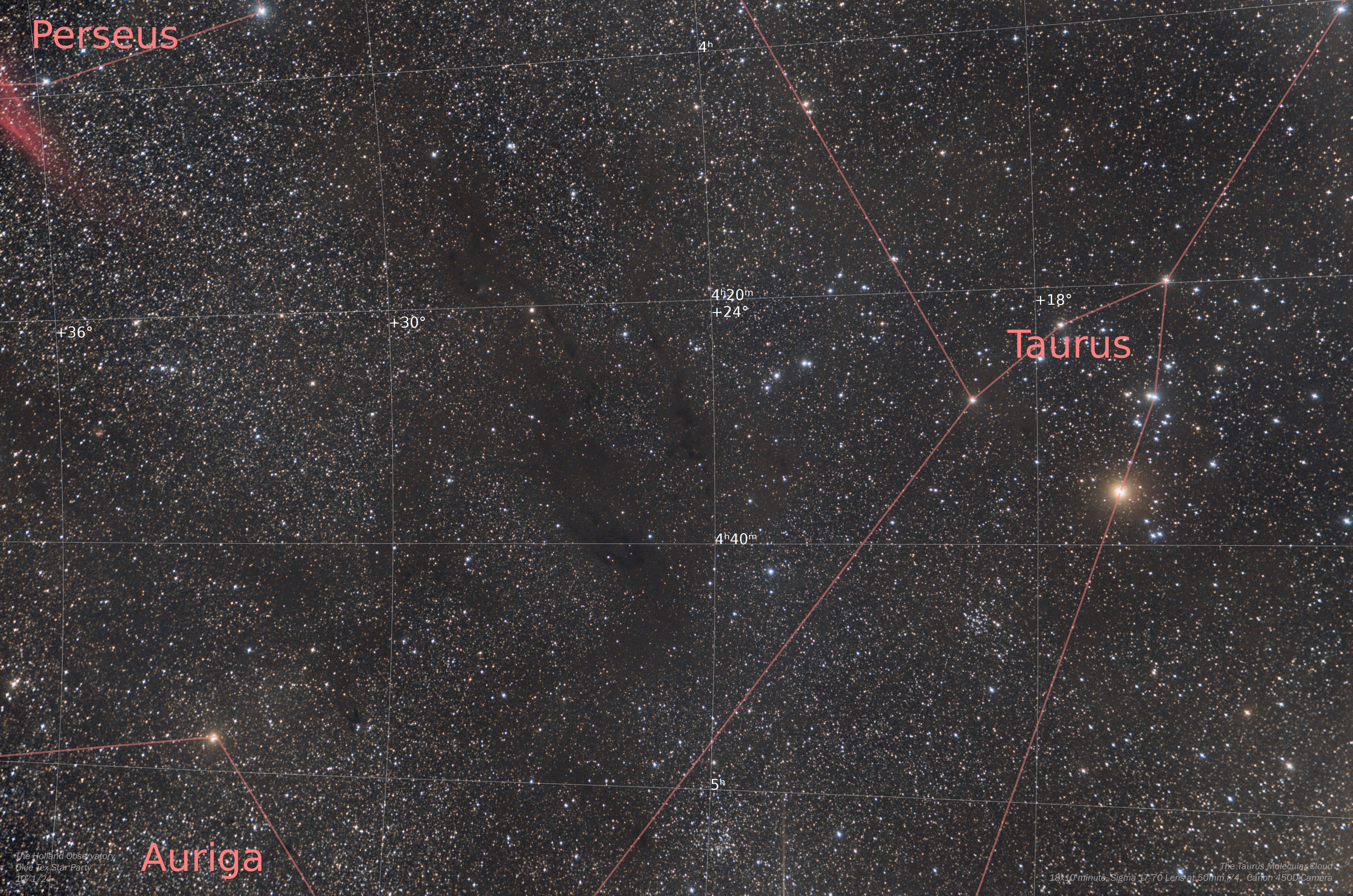 Dark Nebulae | The Holland Observatory
